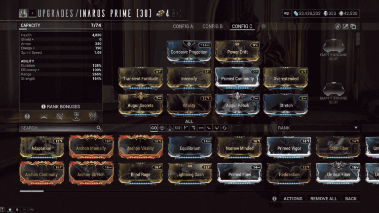 Warframe: Inaros Builds (2026) - ProGameTalk