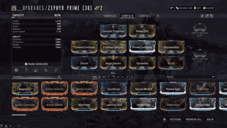 Warframe: Zephyr Builds (2026) - ProGameTalk