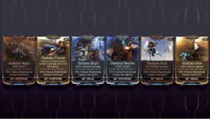 Warframe Gladiator Mods Guide (How to Get, Mod Set Bonus) - ProGameTalk