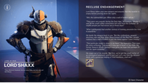 Destiny 2 Recluse Endangerment Quest Steps - ProGameTalk