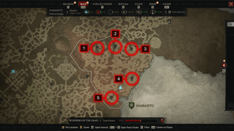 Diablo 4 Tenets of Akarat Locations - ProGameTalk