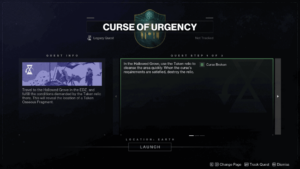 Destiny 2 Curse of Urgency Quest Steps - ProGameTalk
