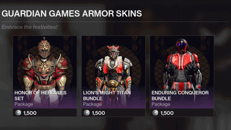 Destiny 2 Guardian Games (2025) Armor Sets - ProGameTalk