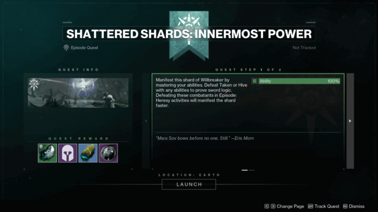 Destiny 2 Shattered Shards Innermost Power Quest Walkthrough - ProGameTalk