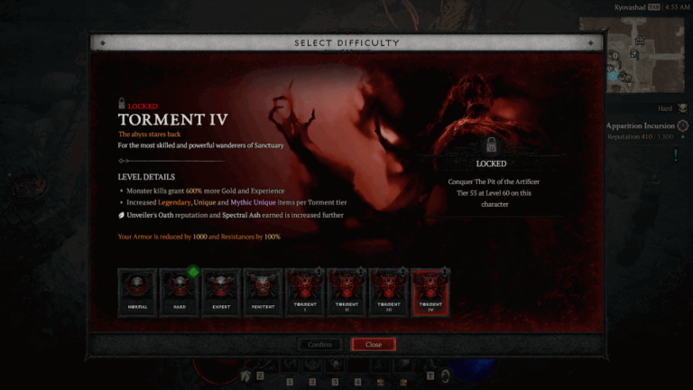 Diablo 4 Season 8 Difficulty Settings - ProGameTalk