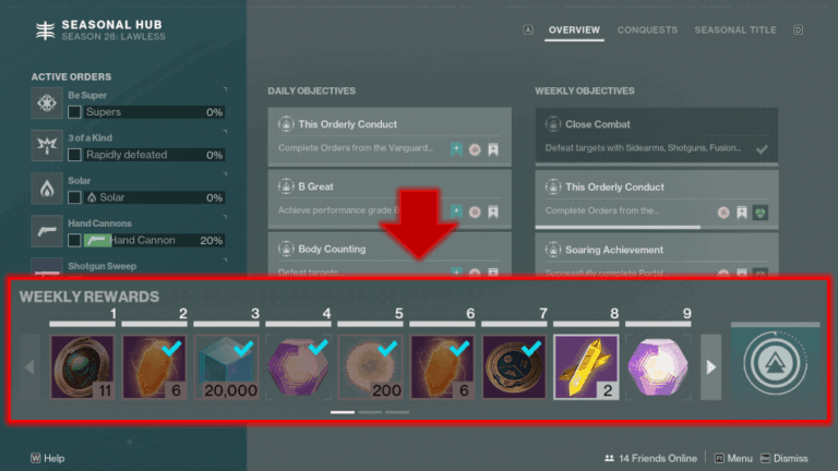 Destiny 2: Vanguard Orders System (How to Access, Types, Tiers ...