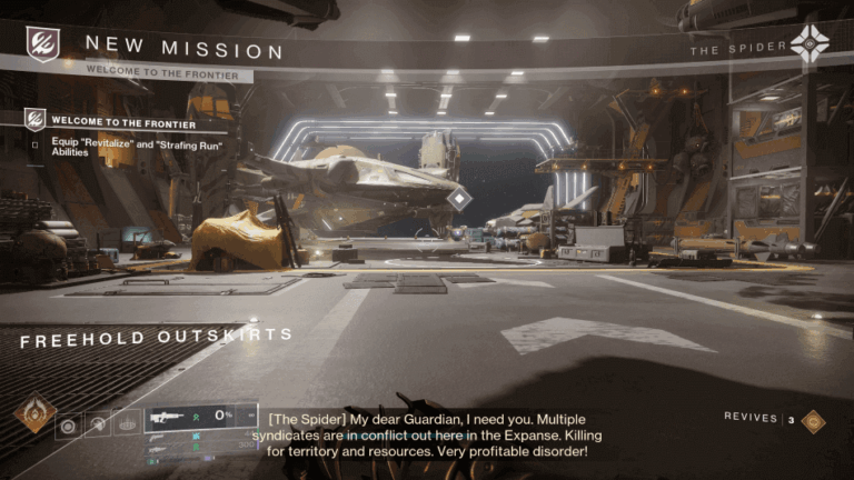 Destiny 2: Welcome To The Frontier Mission Walkthrough - ProGameTalk