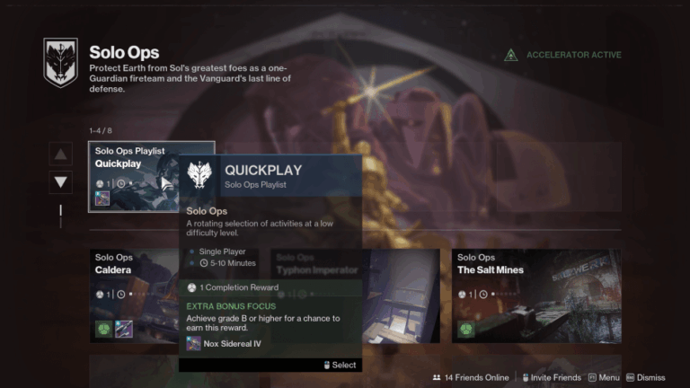 Destiny 2: Bonus Focus Activities (How to Complete & Rewards) - ProGameTalk