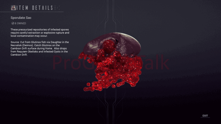 Warframe: Sporulate Sac (How To Get, Location & Uses) - ProGameTalk