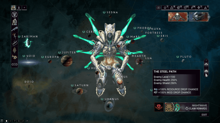 Warframe: The Steel Path (How To Activate, Requirements & Rewards ...
